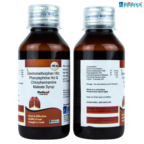 Dextromethorphan CPM Phenylephrine Syrup Manufacturer And Supplier Dextromethorphan CPM Phenylephrine Syrup Manufacturer And Supplier